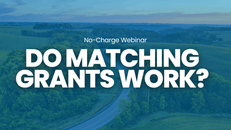 Do Matching Grants Work? - Communities Unlimited